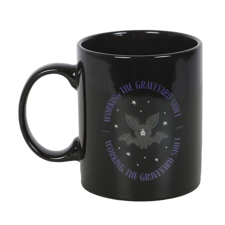 Graveyard Shift Bat Mug – Pixica