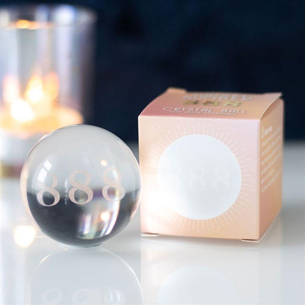 888 Angel Number Crystal Ball – Pixica